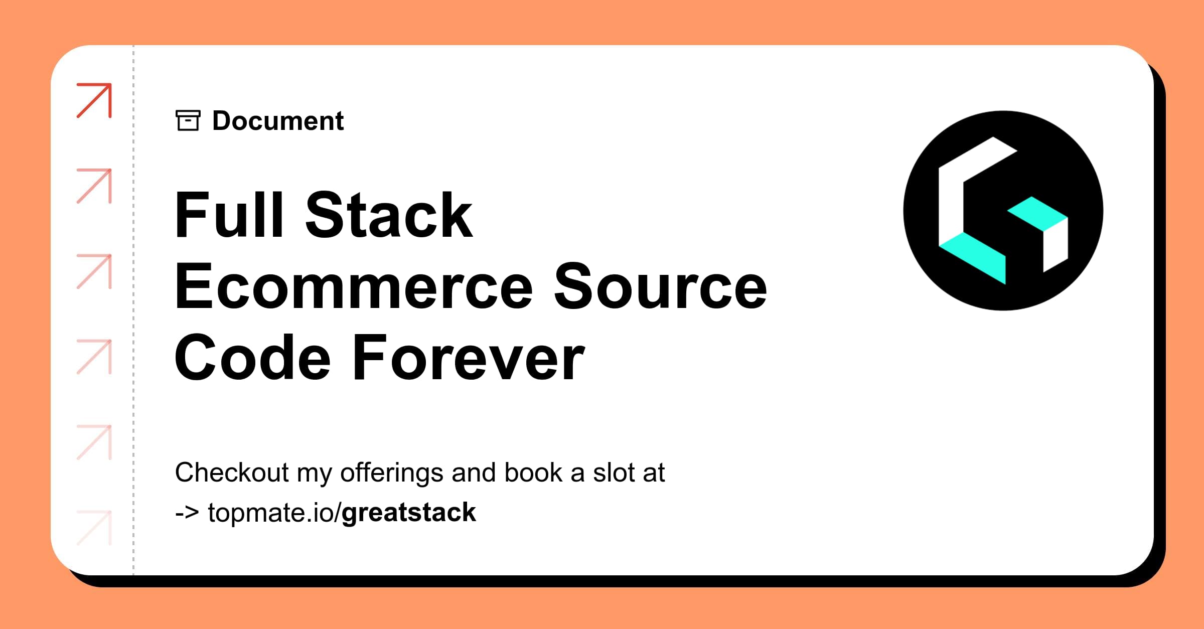 Full Stack Ecommerce Source Code Forever with GreatStack